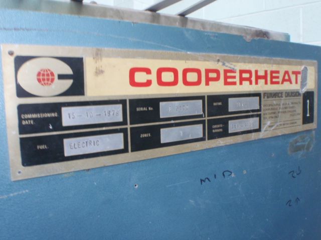 Cooperheat Electric Oven - 1st Machinery