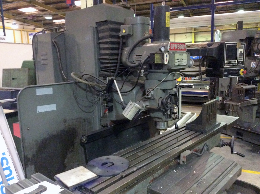 XYZ DPM 5000 Bed Type CNC Milling Machine - 1st Machinery