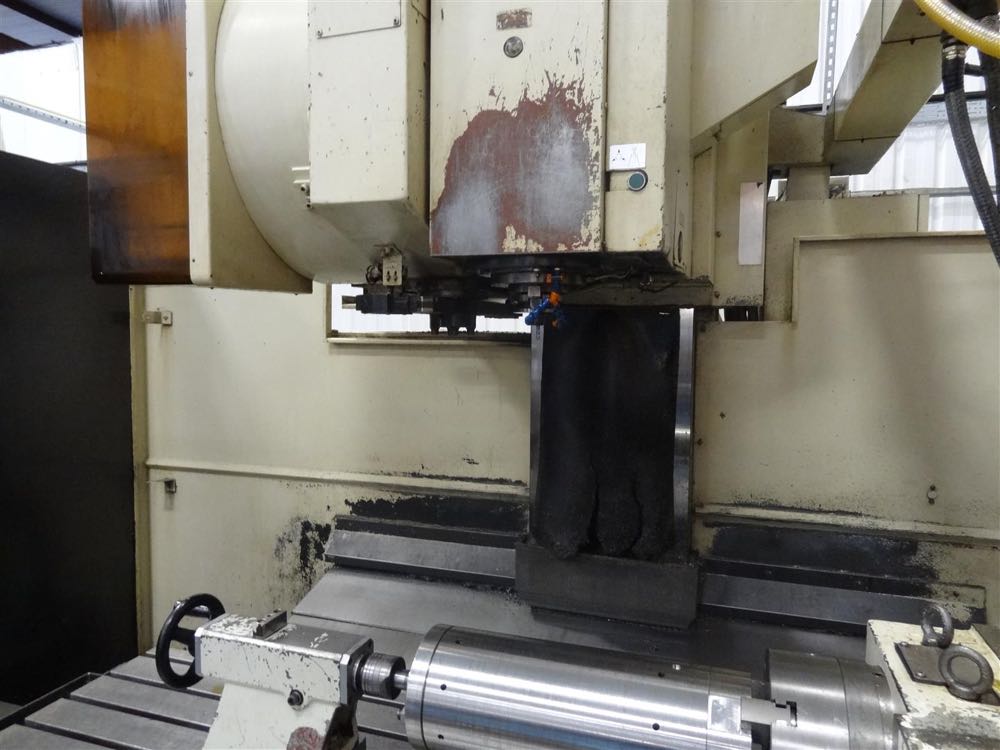 YANG MV5A VMC with Kitagawa 4th axis rotary table (1996) - 1st Machinery
