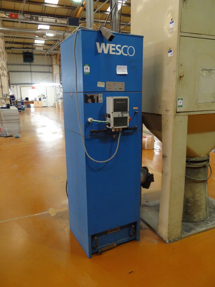 WESCO Kompactfilter Type 1201-100 dust extractor (2006) - 1st Machinery