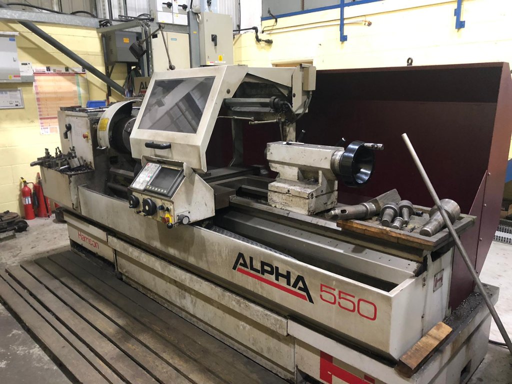Harrison Alpha 550 CNC teach Lathe (1996) - 1st Machinery