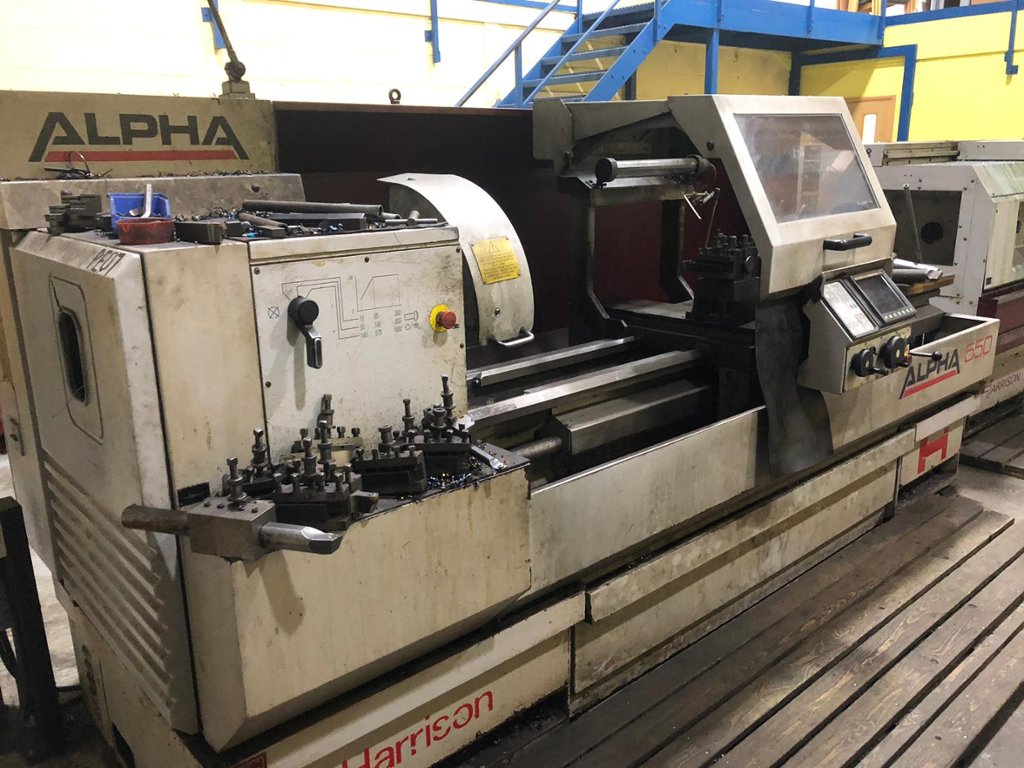 Harrison Alpha 550 CNC teach Lathe (1996) - 1st Machinery