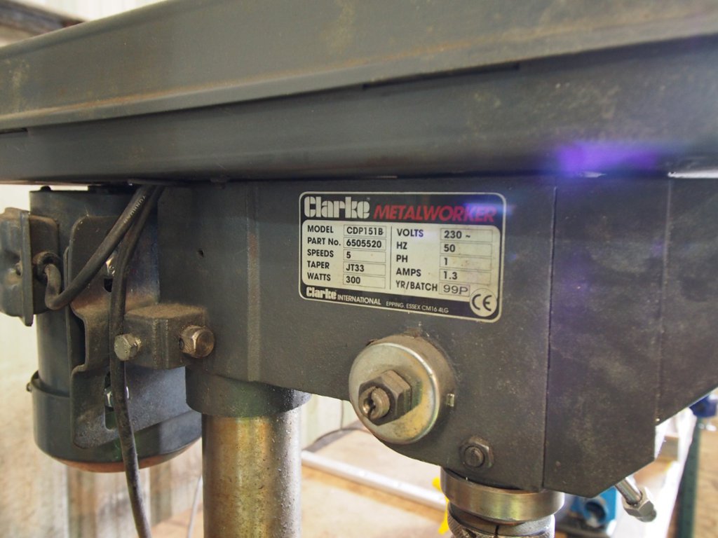 Clarke bench drill - 1st Machinery