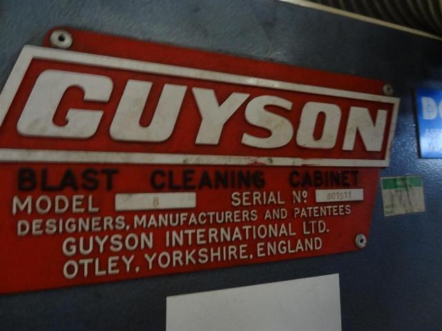 Guyson Blast Cleaning Cabinet, Extraction and Dust collector - 1st ...