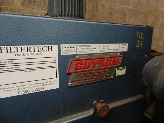 Guyson Blast Cleaning Cabinet, Extraction and Dust collector - 1st ...