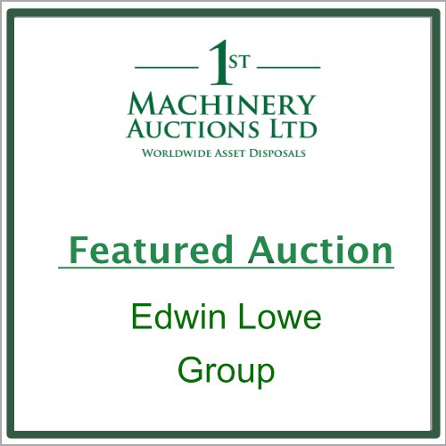 Featured Auctions - 1st Machinery