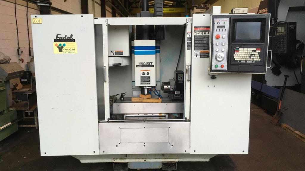 FADAL VMC15XT Vertical Machining Centre (1998) with fadal 4/5th axis ...