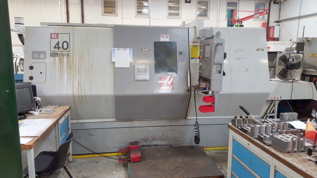 HAAS SL-40 TCE CNC Lathe (2005) - 1st Machinery