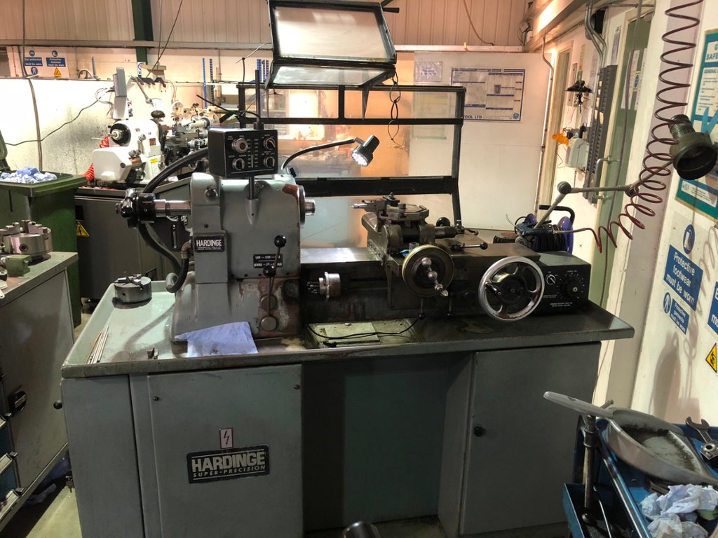 Hardinge HCT Lathe with equipment & DRO - 1st Machinery