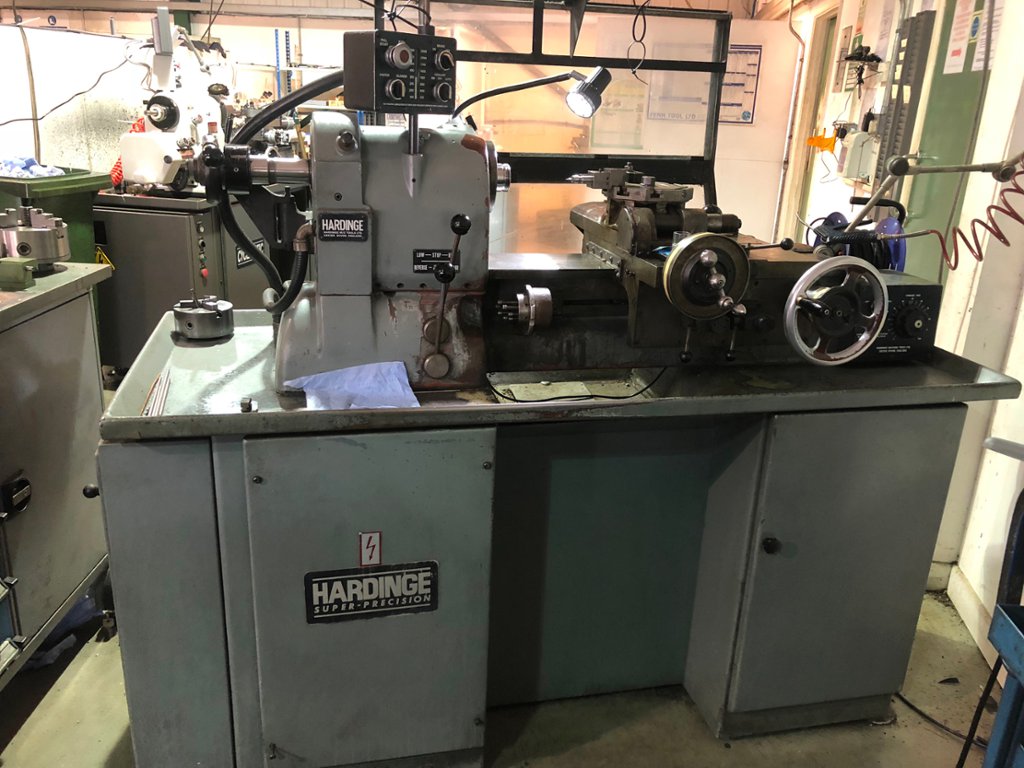 Hardinge HCT Lathe with equipment & DRO - 1st Machinery
