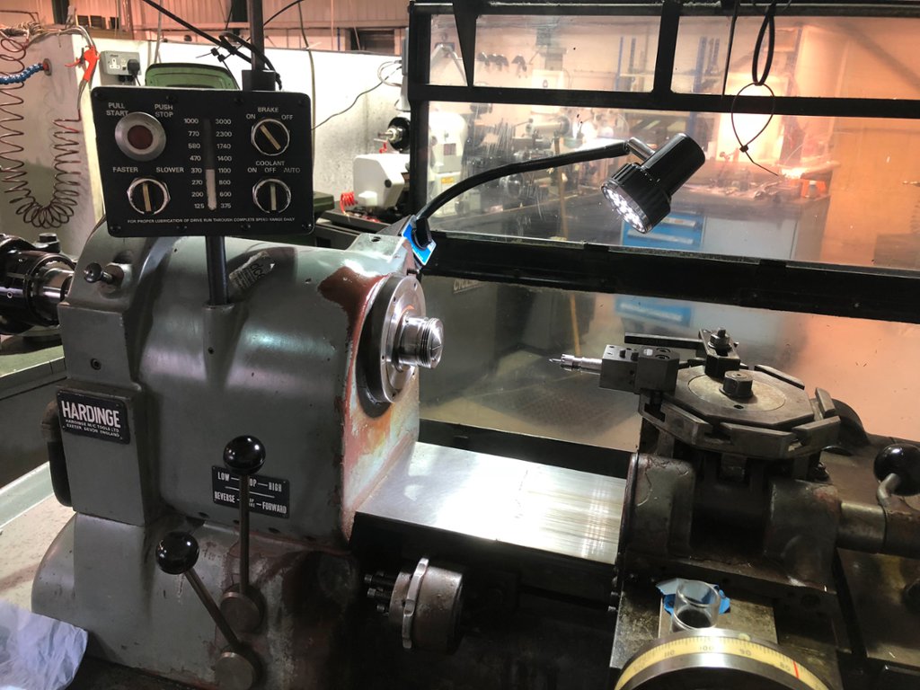 Hardinge HCT Lathe with equipment & DRO - 1st Machinery