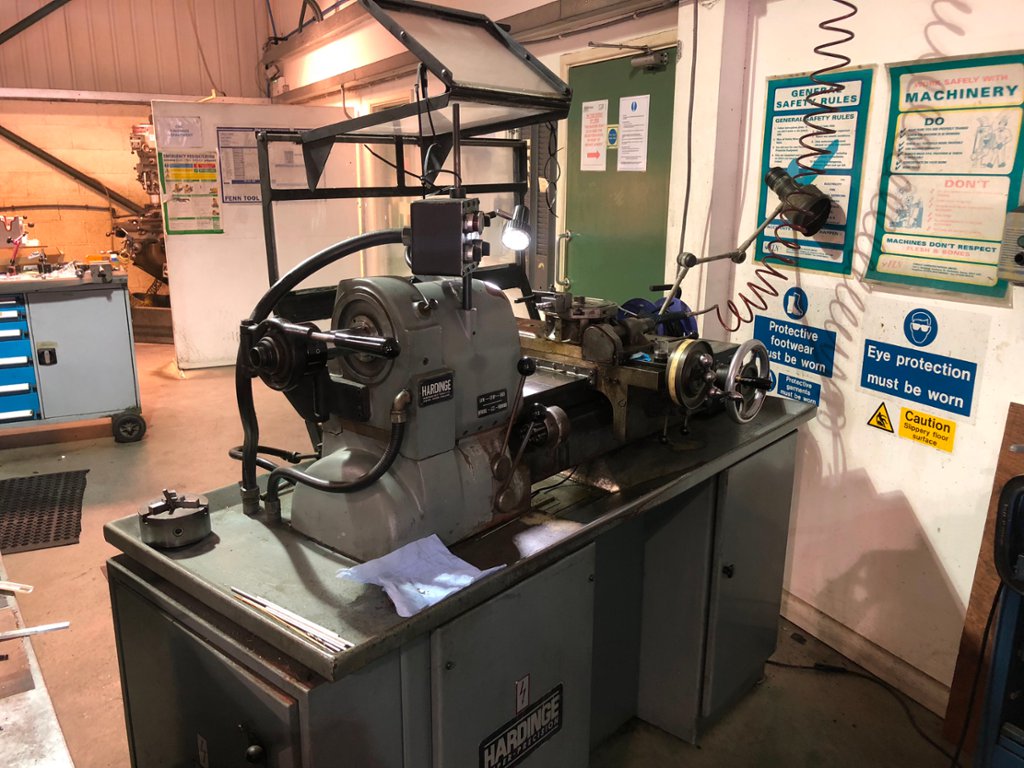 Hardinge HCT Lathe with equipment & DRO - 1st Machinery