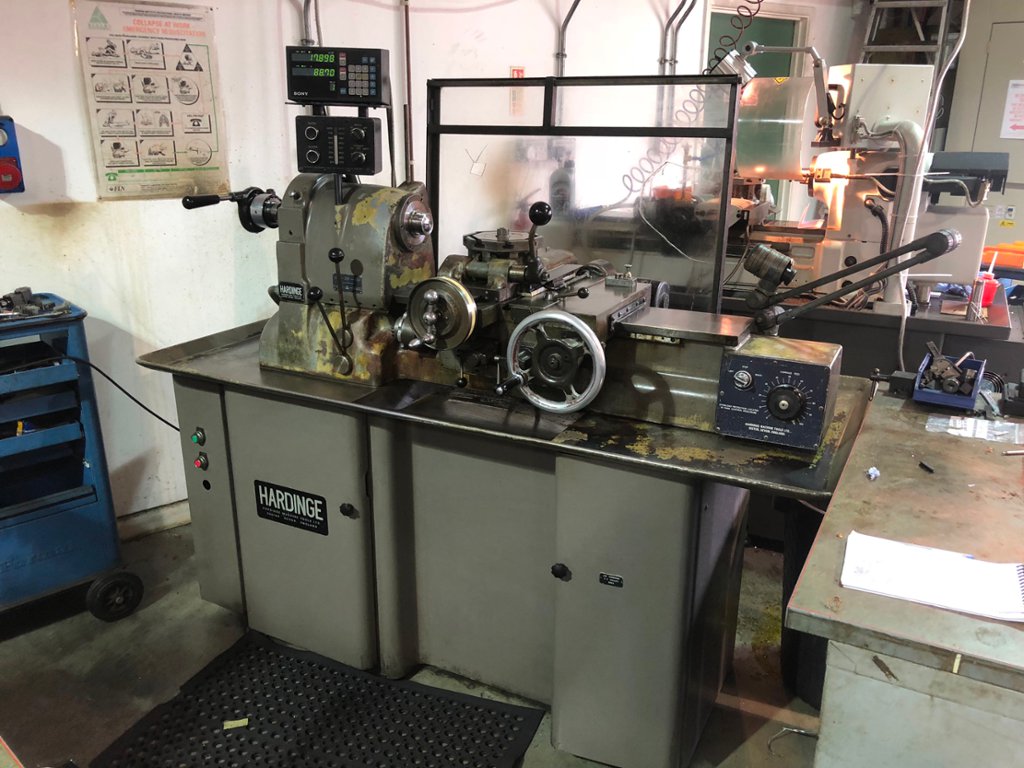 Hardinge HCT Lathe with equipment & DRO - 1st Machinery