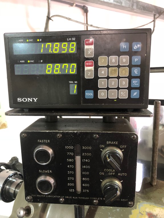 Hardinge HCT Lathe with equipment & DRO - 1st Machinery