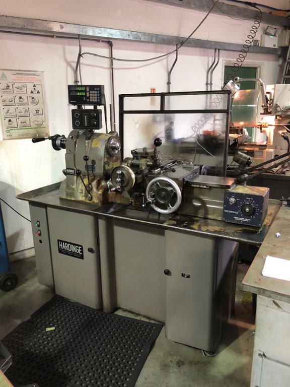 Hardinge HCT Lathe with equipment & DRO - 1st Machinery