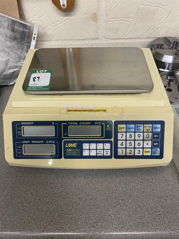 UWE Electric Scales - 1st Machinery