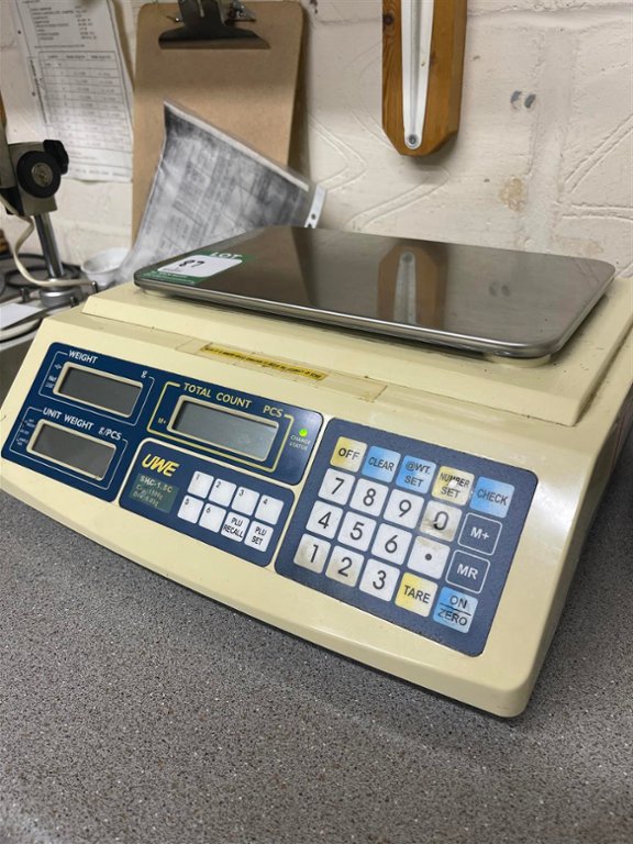 UWE Electric Scales - 1st Machinery