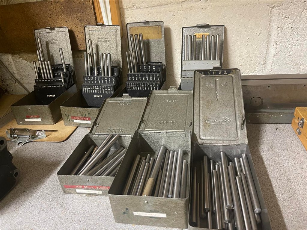 7 boxes of Dormer Measuring Instruments - 1st Machinery