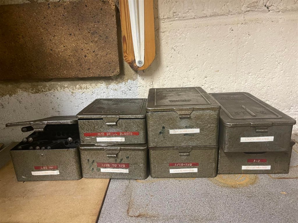 7 boxes of Dormer Measuring Instruments - 1st Machinery