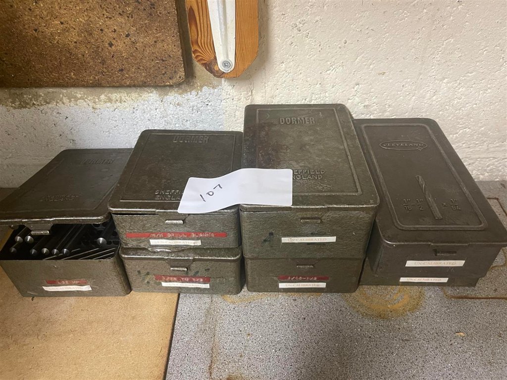 7 boxes of Dormer Measuring Instruments - 1st Machinery