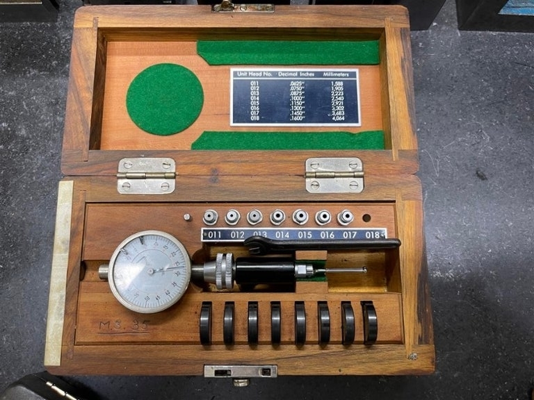 Diatest Clock with Bore Gauges - 1st Machinery