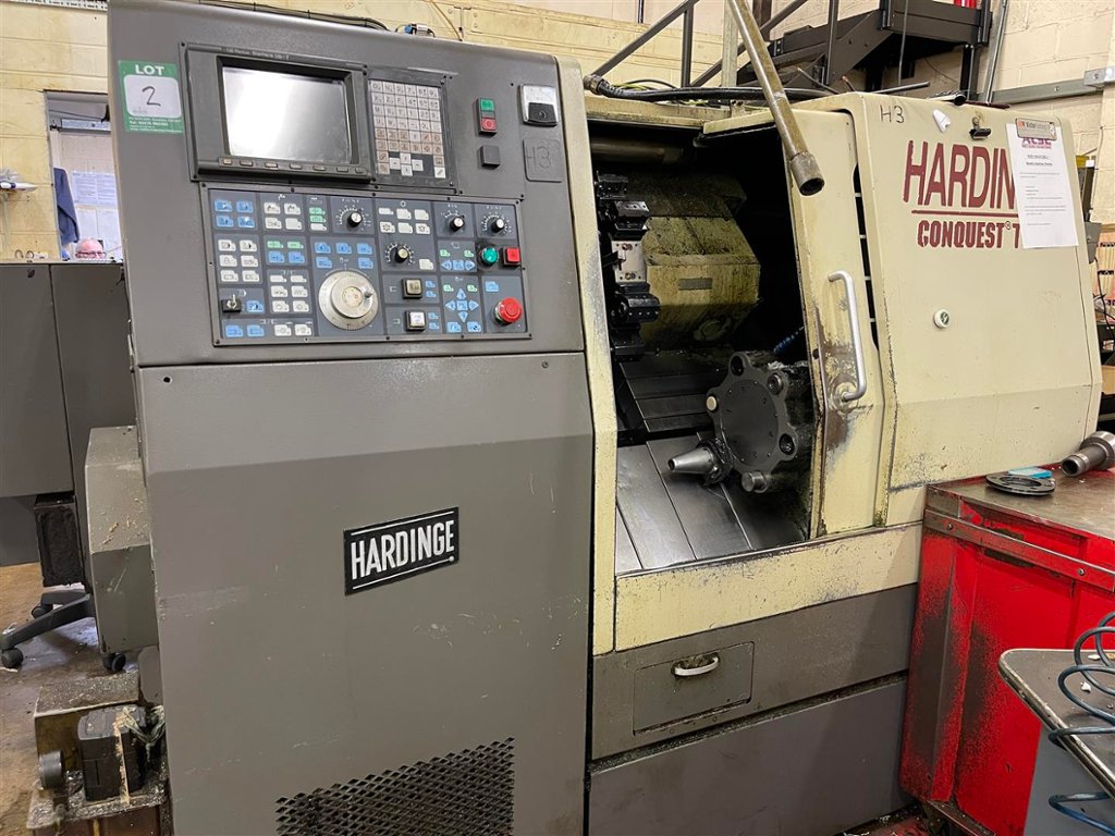 Used Hardinge Conquest T42 CNC Lathe - 1st Machinery