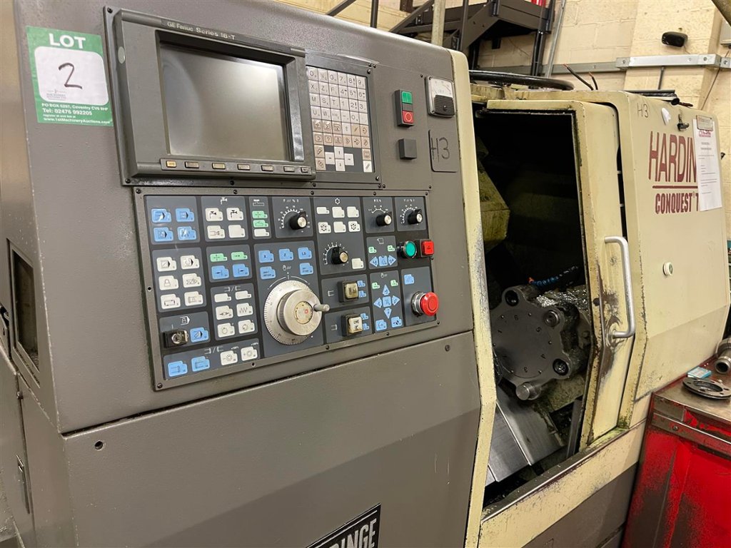 Used Hardinge Conquest T42 CNC Lathe - 1st Machinery