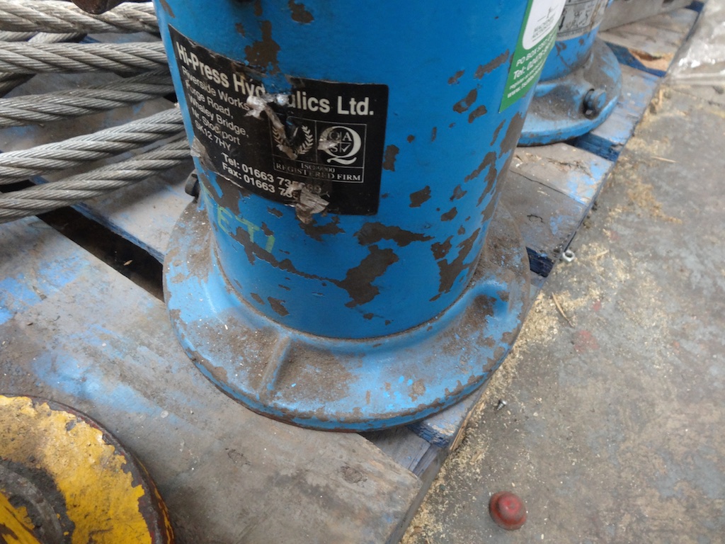 Tangye hi Press 35 Ton Hydraulic Bottle Jack - 1st Machinery