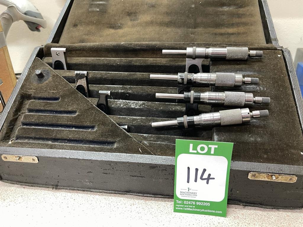 Incomplete Micrometer Set 1st Machinery