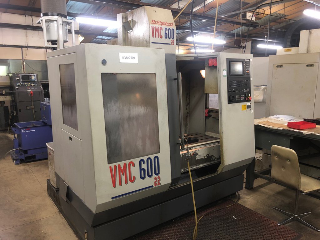 Bridgeport VMC 600 Vertical Machining Centre (1997) - 1st Machinery