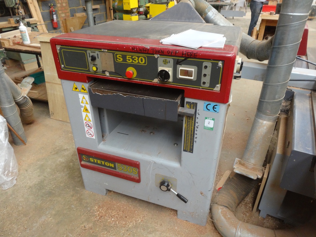 Steton S-530 Thickness Planer - Year 2001 - 1st Machinery