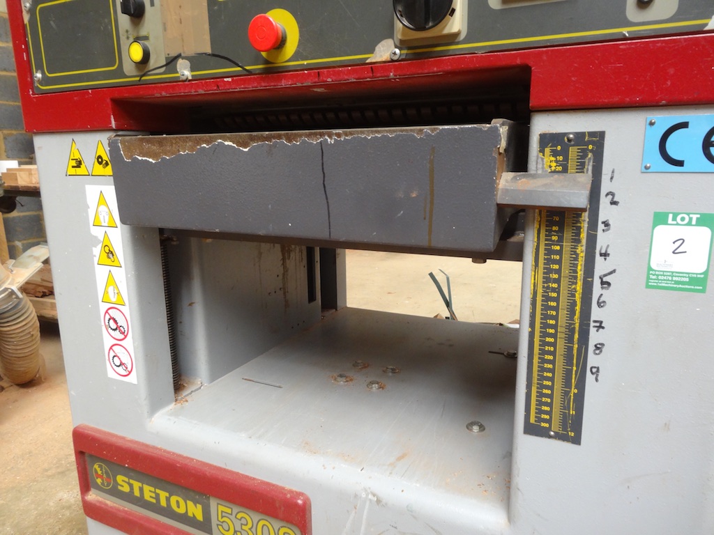 Steton S-530 Thickness Planer - Year 2001 - 1st Machinery