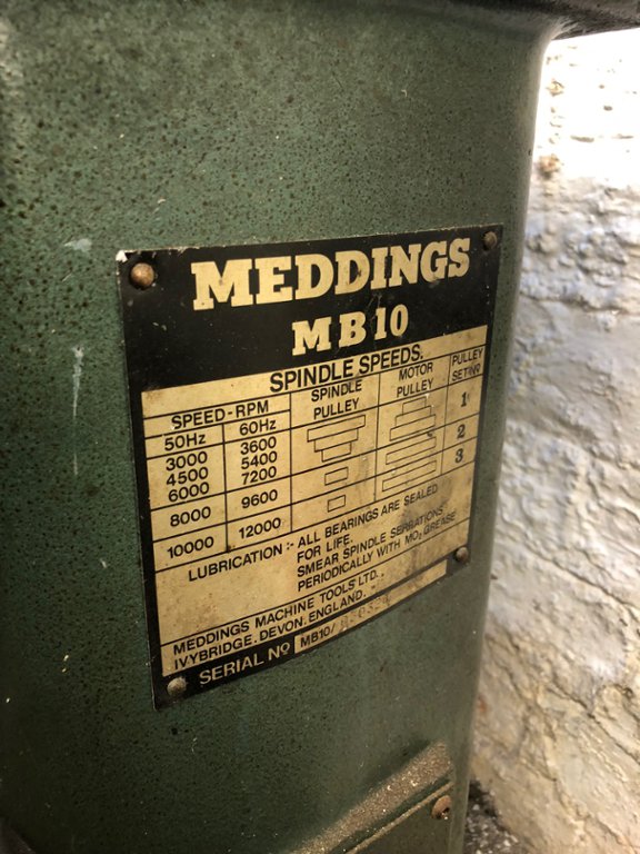 Meddings MB10 Drill - 1st Machinery