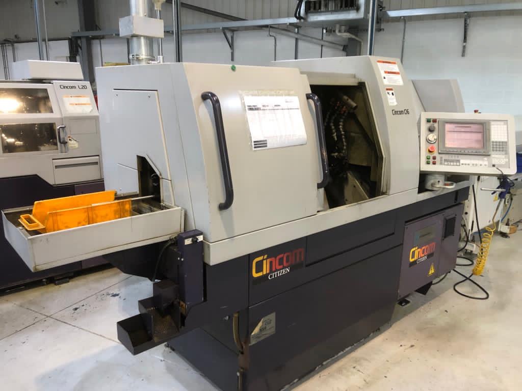 Citizen C16 Sliding Head Lathe with Barfeed (2005) - 1st Machinery
