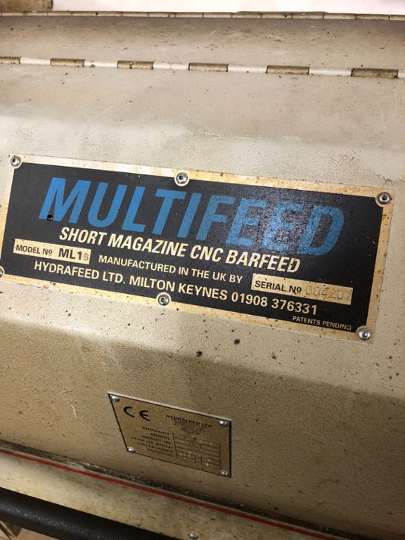 Multifeed Barfeed - ML1 (2000) - 1st Machinery