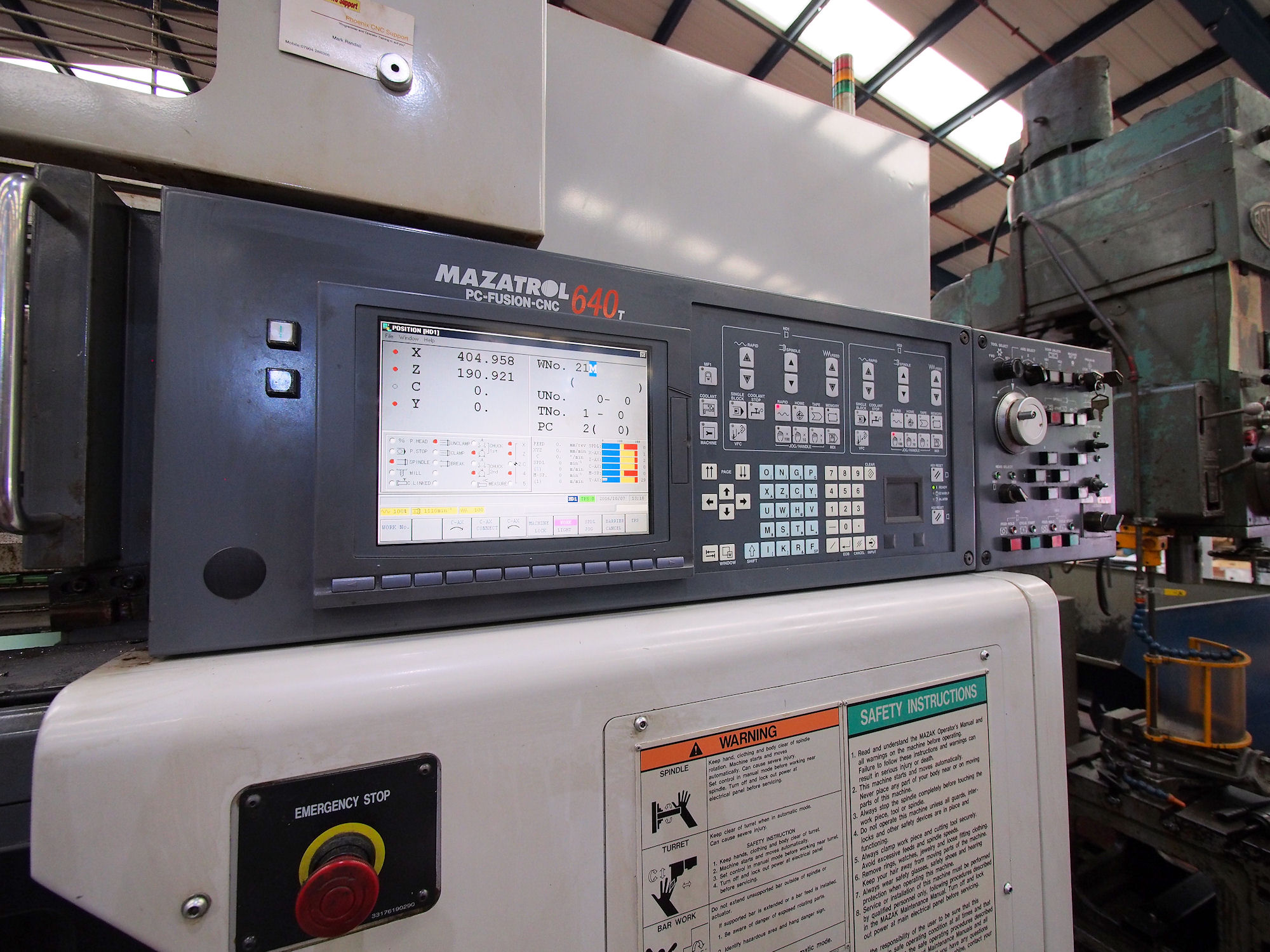 MAZAK Multiplex 6200Y Multi Axis CNC Lathe with GL400 Robot Loader ...