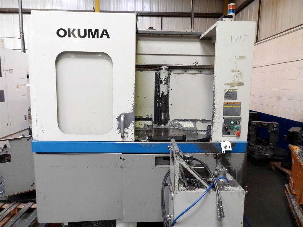 Okuma MX-40HA Twin pallet Horizontal Machining Centre (Year 2004) (2 ...