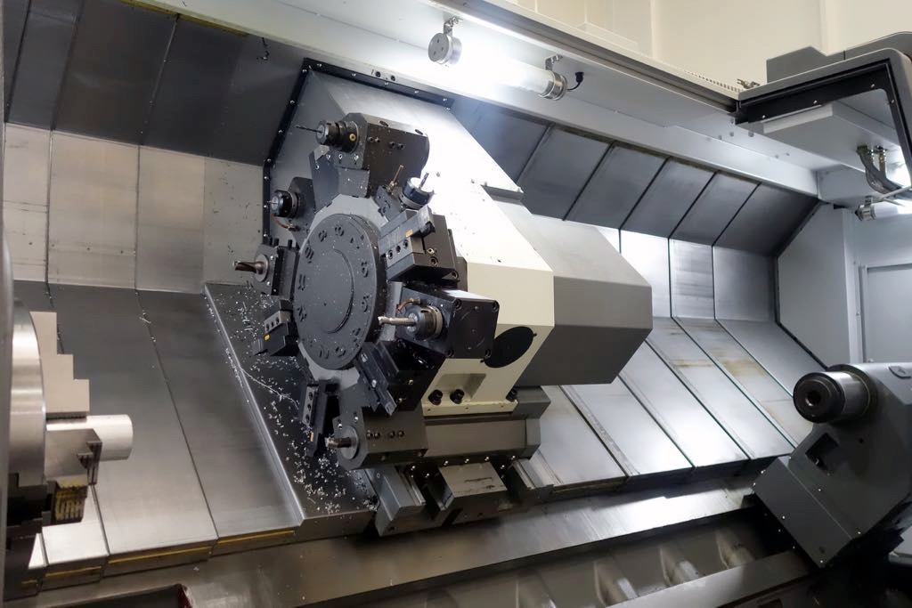 SAMSUNG PL45 LM 3 Axis CNC Lathe (2013) - Only 75 Hours Run Time - 1st ...