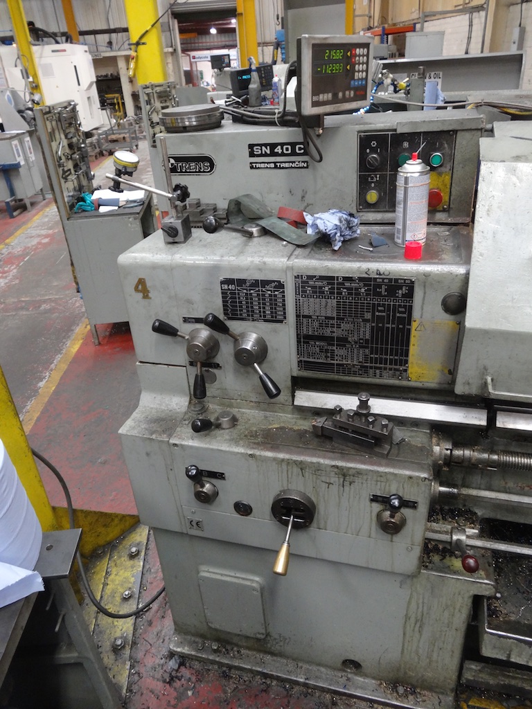 TOS SN40C Lathe (1) - 1st Machinery