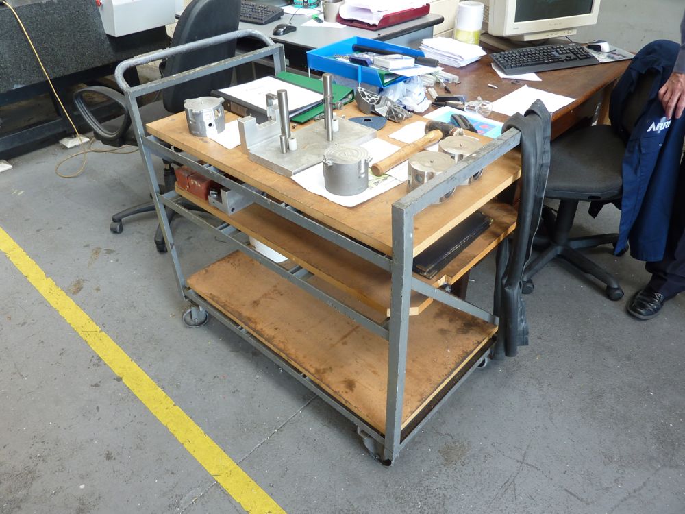 Wheeled table Three - 1st Machinery