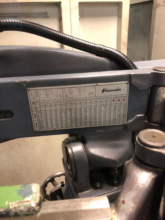 Alexander 3A Pantograph - 1st Machinery